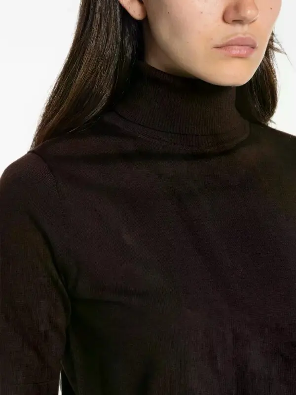 HUGENBERG Roll-neck Short-sleeve Sweatshirt