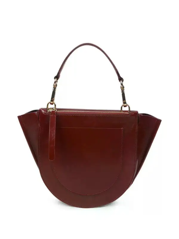 WANDLER Mini Hortensia Leather Tote Bag