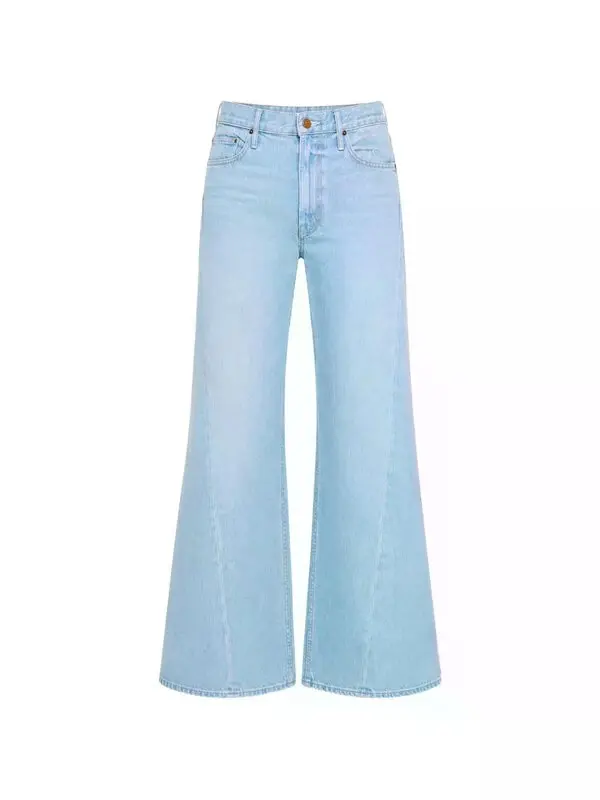 MOTHER The Lemon Twist Sneak Jeans