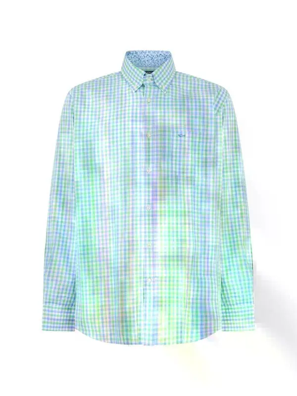 Paul & Shark Checked Long-sleeve Shirt