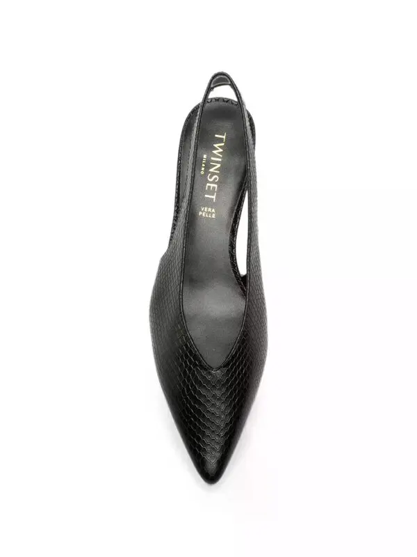 TWINSET Pointed-toe Slingback Pumps