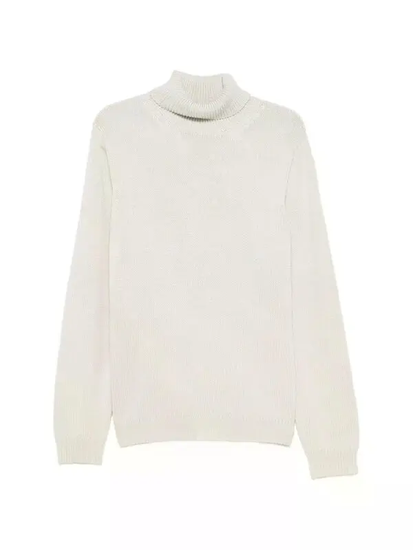 ROBERTO COLLINA Roll-neck Wool Sweater