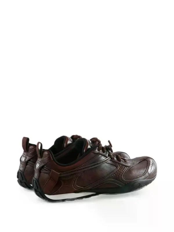 Balenciaga Radar Leather Sneaker In /black