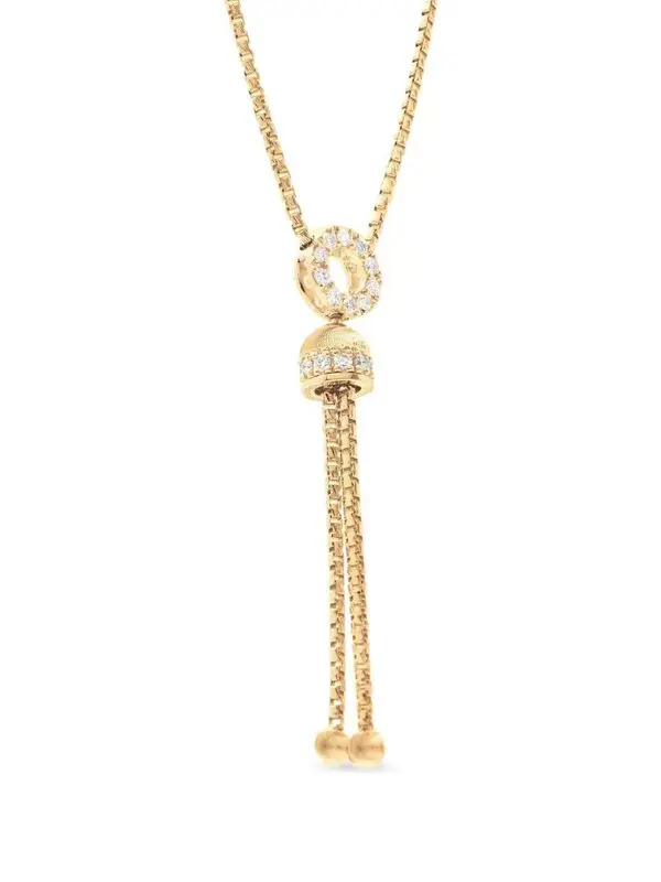 OFFICINA BERNARDI Yellow Diamond Pendant Necklace