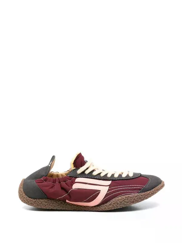 PURAAI Logo Patch Sneakers - Red