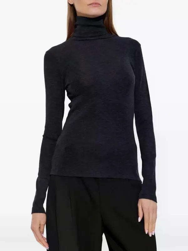 RÓHE Roll-neck Wool Sweater