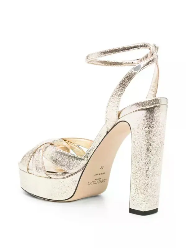 JIMMY CHOO Crossover-strap Sandals