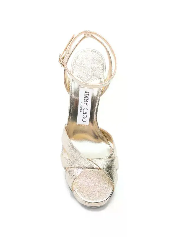 JIMMY CHOO Crossover-strap Sandals