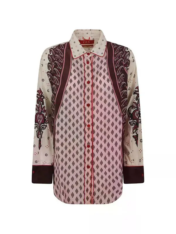 F.R.S FOR RESTLESS SLEEPERS Paisley-print Geometric-pattern Shirt