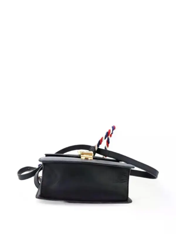 Gucci Sylvie Top Handle Bag Leather Mini Satchel