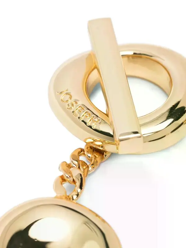 JOSEPH Toggle Clasp Bracelet With Resin Bean Details