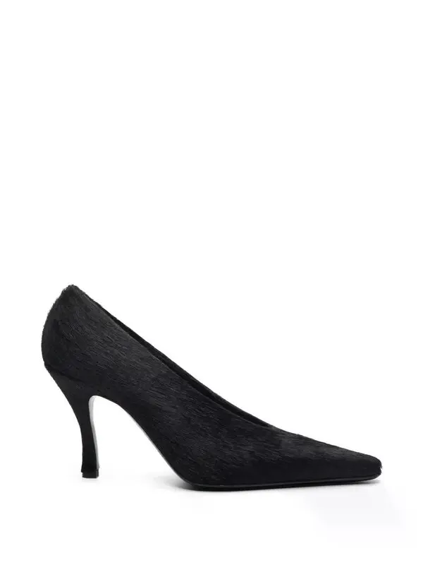 Loulou De Saison Pippa Pony-effect Leather Pumps