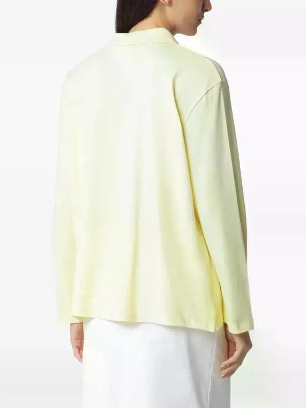FLORE FLORE Diana Long-sleeve Polo Shirt
