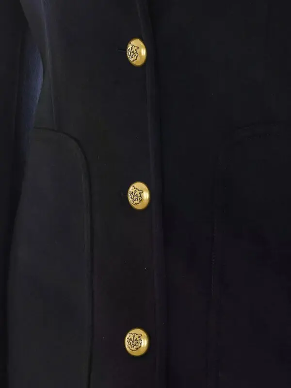 Pinko Button-up Single-breasted Coat