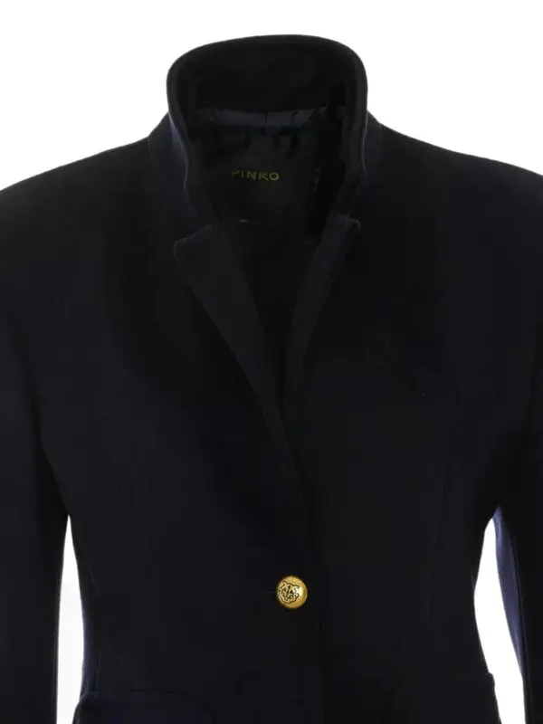 Pinko Button-up Single-breasted Coat