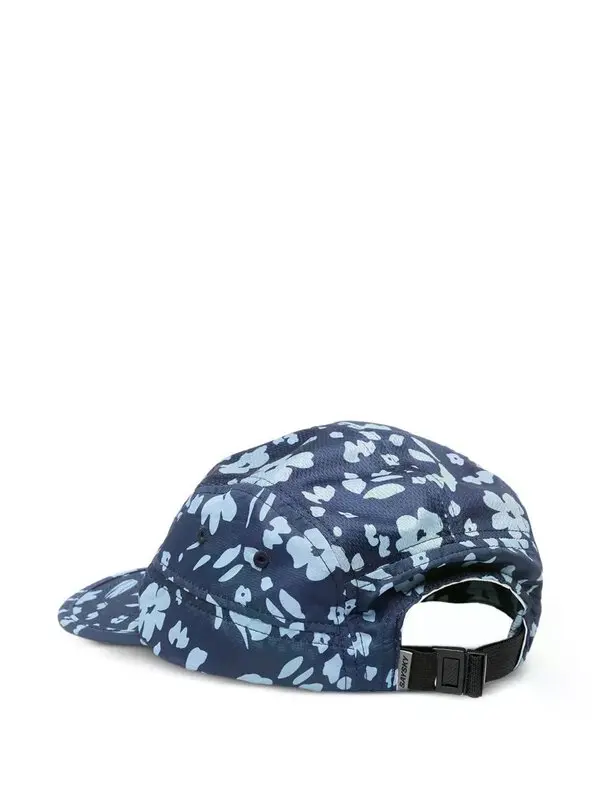 SAYSKY Five-panel Floral Print Cap - Blue