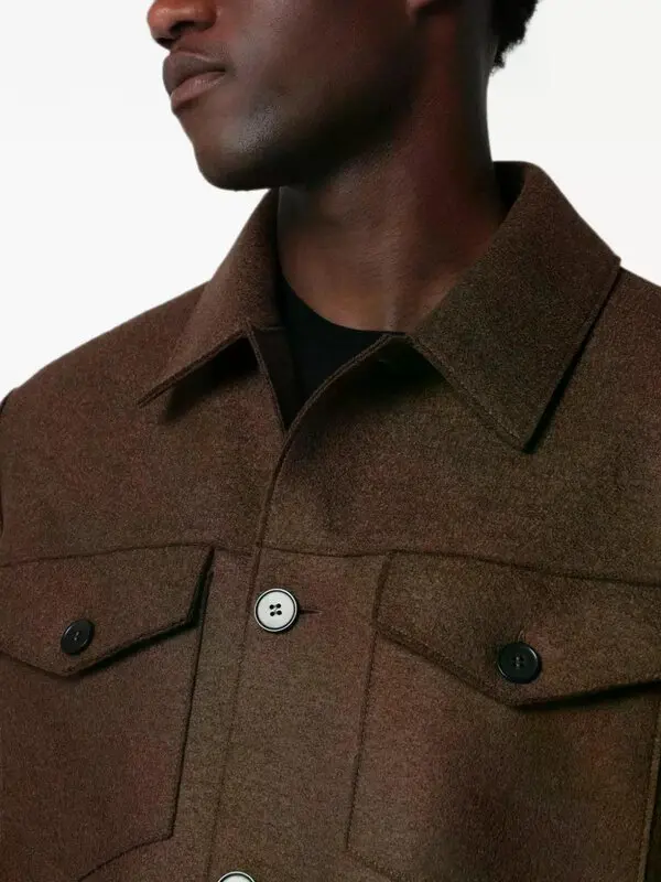 Harris Wharf London Virgin-wool Western Jacket