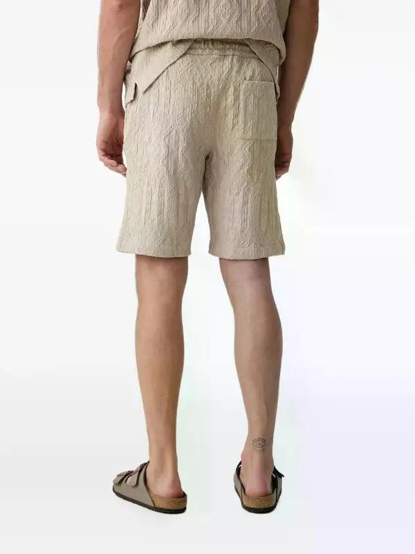 LINDBERGH Jacquard-woven Drawstring Shorts