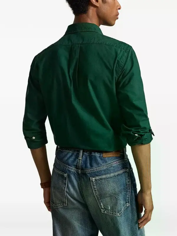 Polo Ralph Lauren Logo-embroidered Button-down Shirt