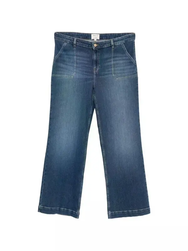 MAISON123 Patch-pocket Wide-leg Jeans