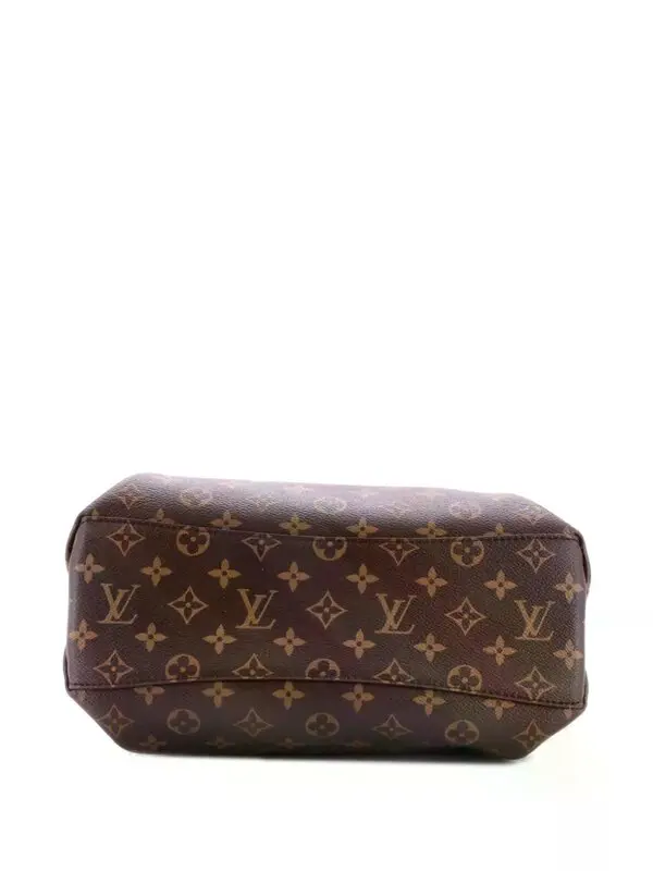 LOUIS VUITTON Monogram Canvas Rivoli Pm Satchel Handbag - Brown