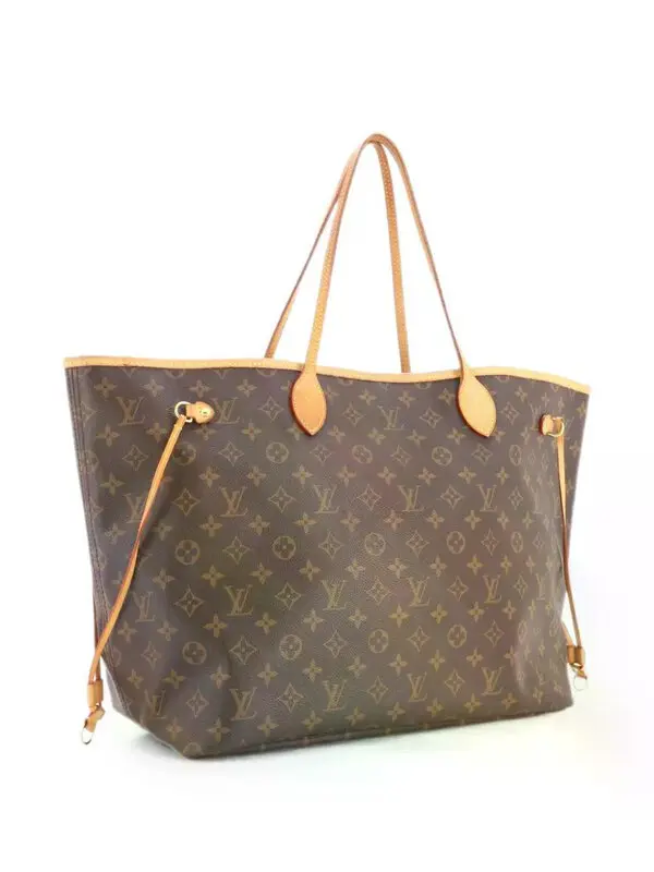 LOUIS VUITTON Neverfull Monogram Canvas Gm Tote Bag - Brown