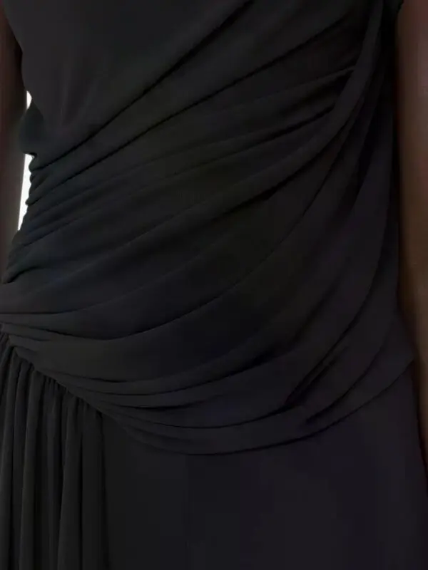 LANVIN Draped Asymmetric Jumpsuit