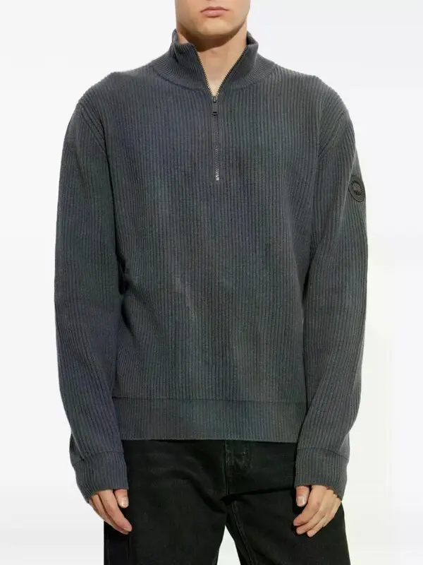 Canada Goose Mckinney Quarter Zip Wool Sweater