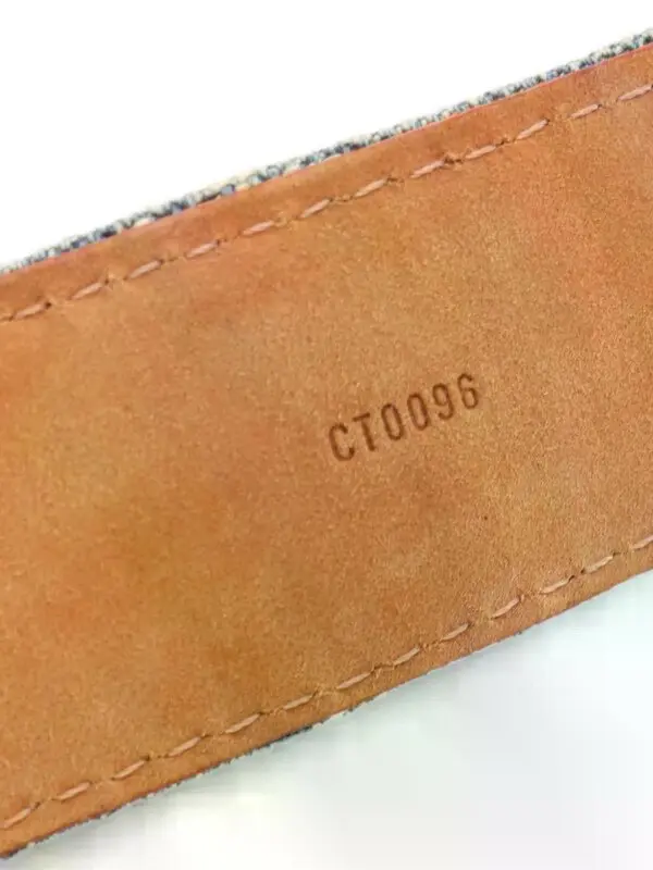 LOUIS VUITTON 2006 Monogram Denim Belt