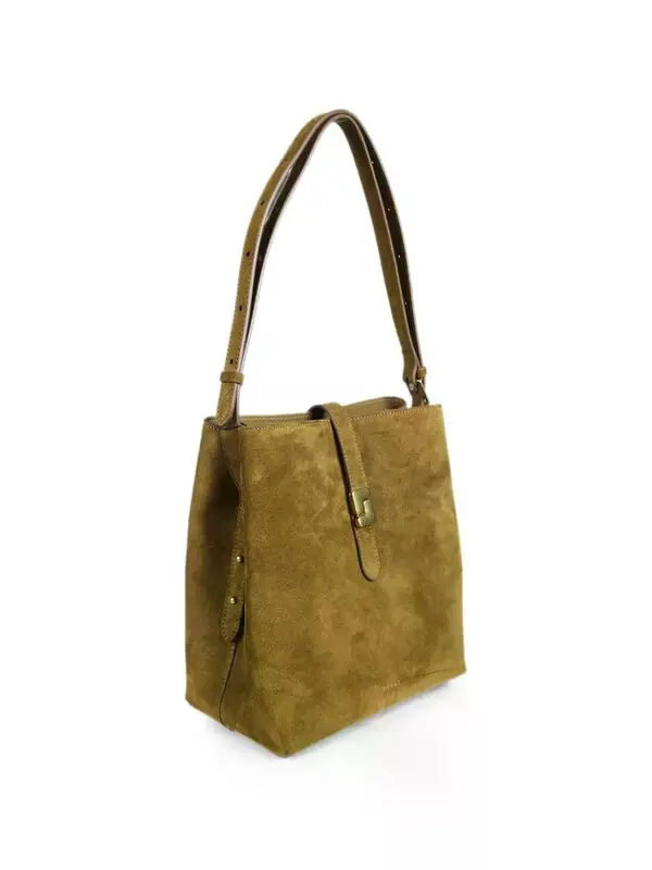 Soeur Suede Shoulder Bag
