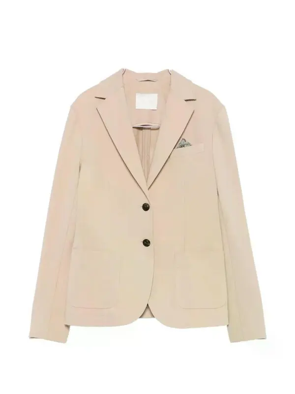 CIRCOLO 1901 Single-breasted Notched Lapel Jacket
