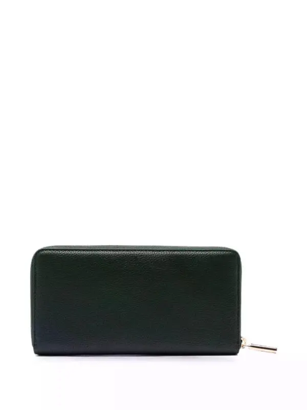 Liu Jo Logo-plaque Zip-around Wallet - Green