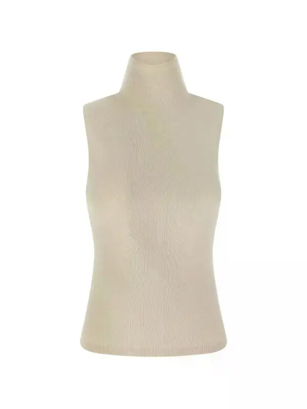 Extreme Cashmere N°502 Collo High-neck Top - Neutrals