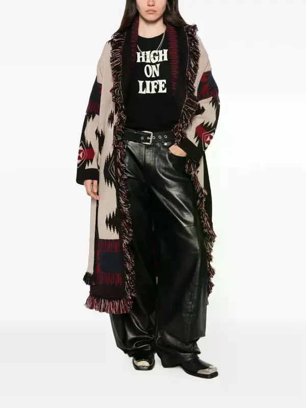 Alanui Fringe-trim Coat