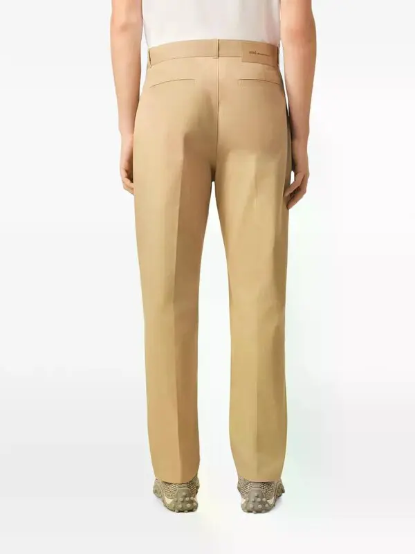 AMI Paris Parisian Fit Cotton Trousers