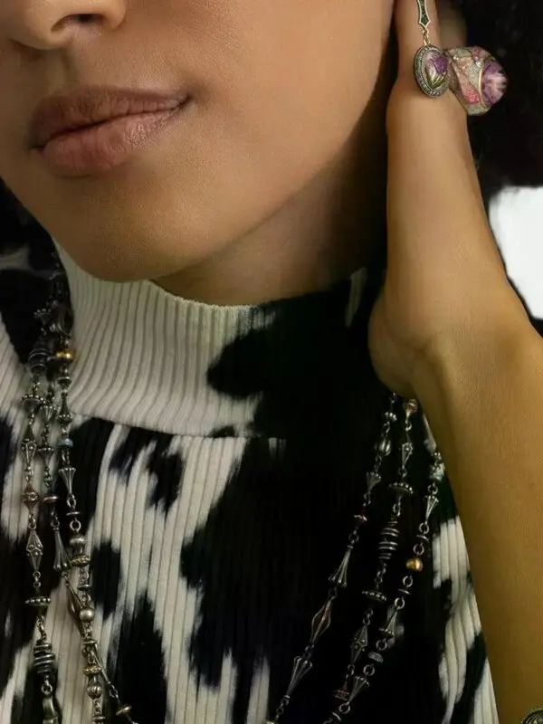 SEVAN BIÇAKÇI Diamond Drop Earrings
