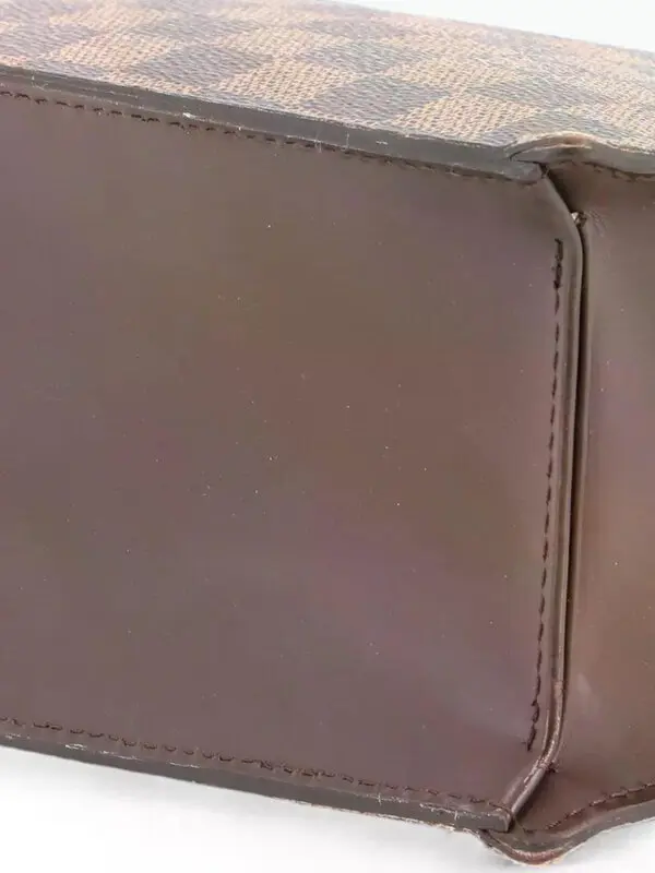 LOUIS VUITTON Damier Canvas Sac Plat Gm Tote Bag