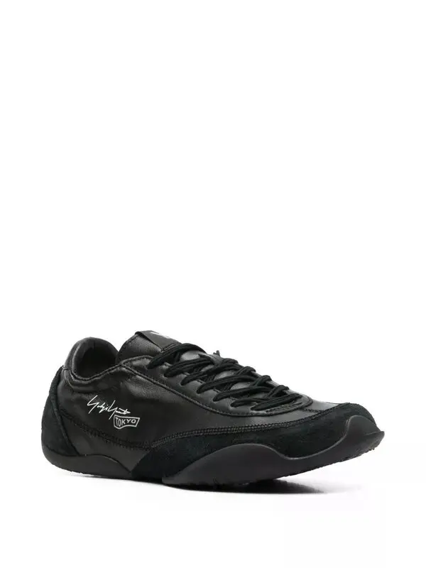 Y3 Warped Logo-print Panelled Sneakers