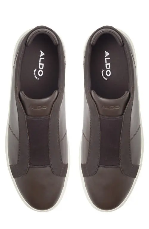 Aldo Aros Slip-on Sneaker - Dark Brown