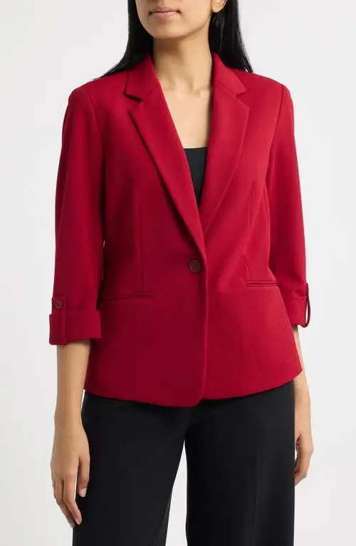 Anne Klein Single-button Blazer