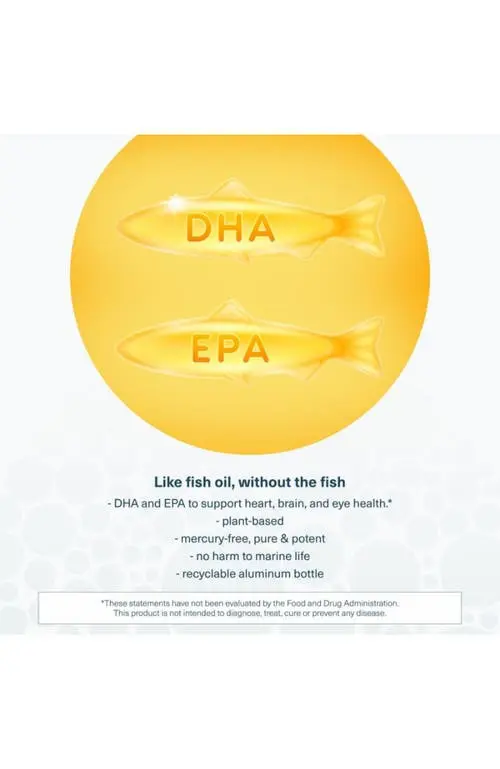 YOUTHEORY Ocean-friendly Vegan Algae Omega 3