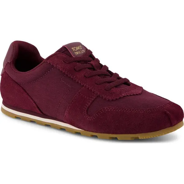 Toms Trvl Lite Lace-up Sneakers - Dark Red