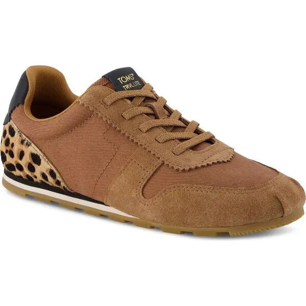 Toms Trvl Lite Lace-up Sneakers - Medium Brown