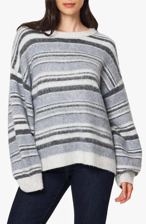 Habitual Striped Crewneck Sweater With Relaxed Silhouette