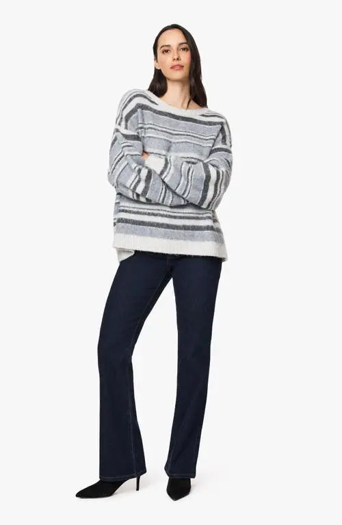 Habitual Striped Crewneck Sweater With Relaxed Silhouette