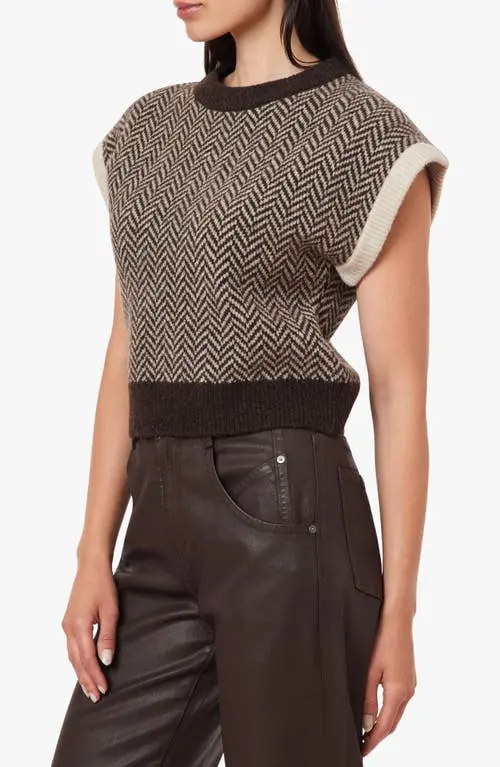 Habitual Herringbone Dolman Sleeve Sweater