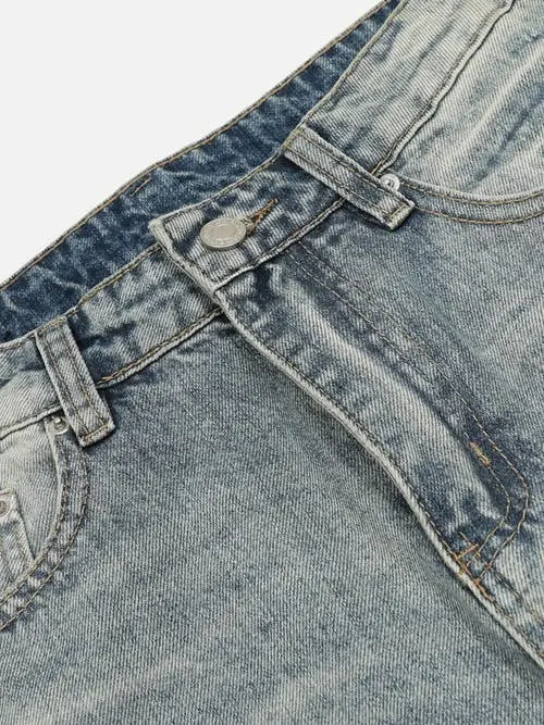 AELFRIC EDEN Baggy Barrel Washed Jeans