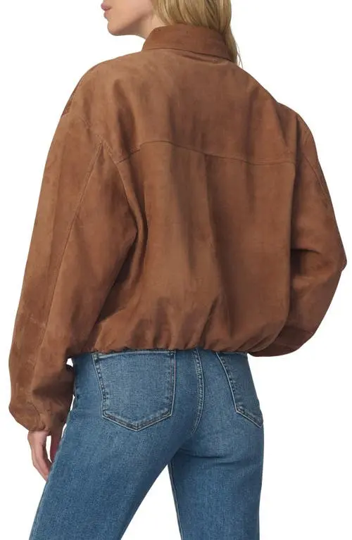 Joe's Jeans Bella Suede Bomber Jacket