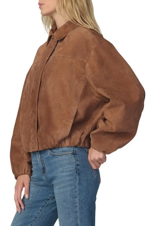 Joe's Jeans Bella Suede Bomber Jacket