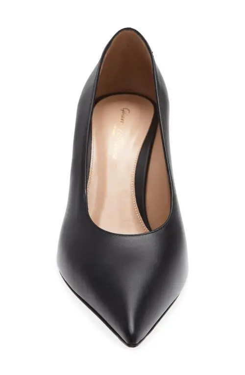 GIANVITO ROSSI Vitello Pointed Toe Pumps